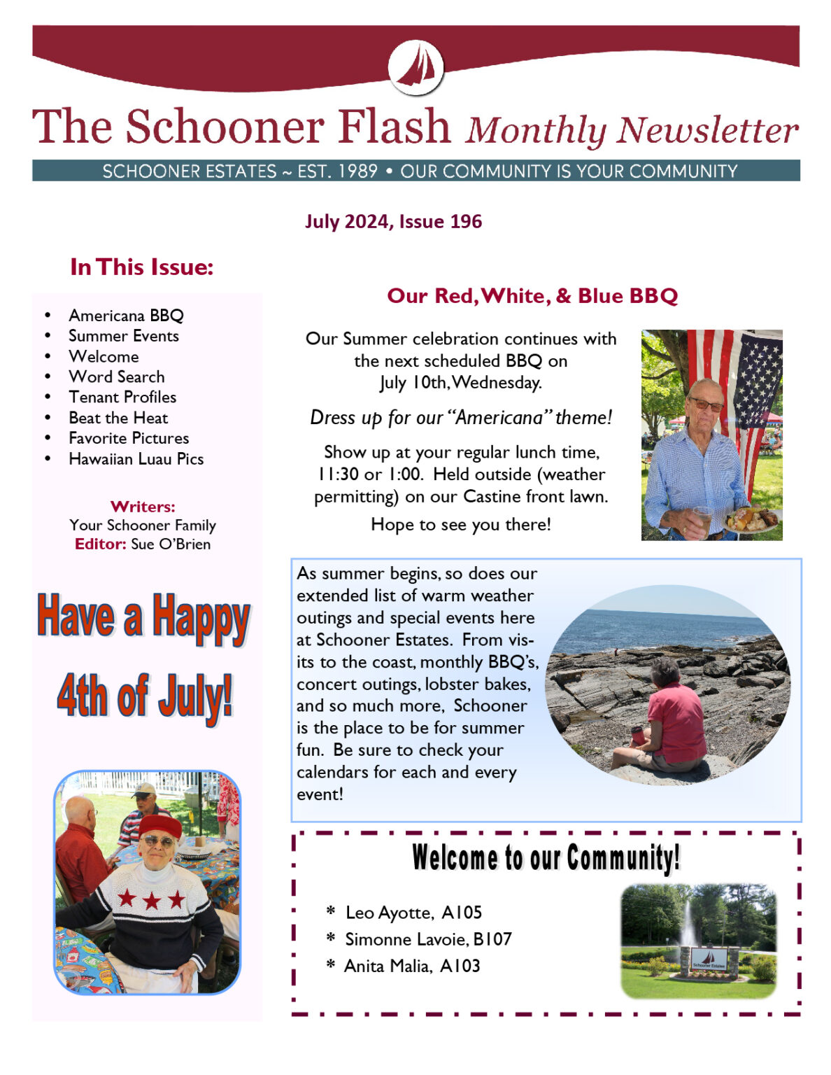 July 2024 Flash Newsletter - Schooner Estates — A MaineSail Care Community