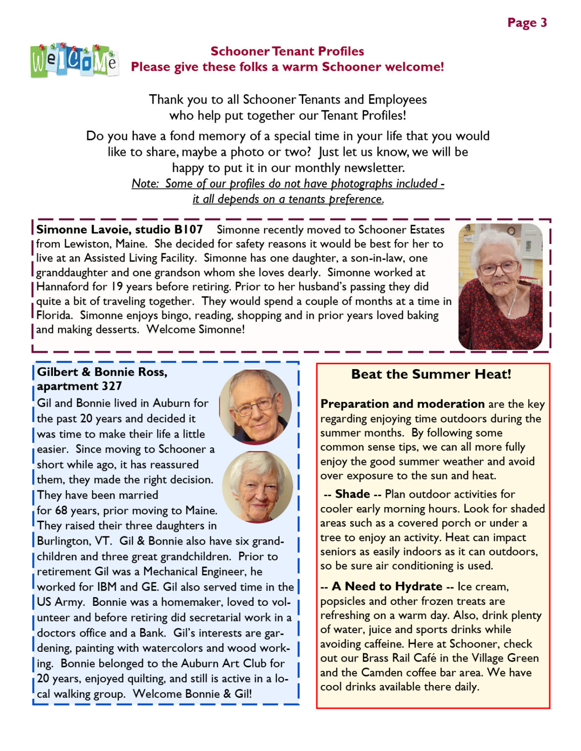 July 2024 Flash Newsletter - Schooner Estates — A MaineSail Care Community