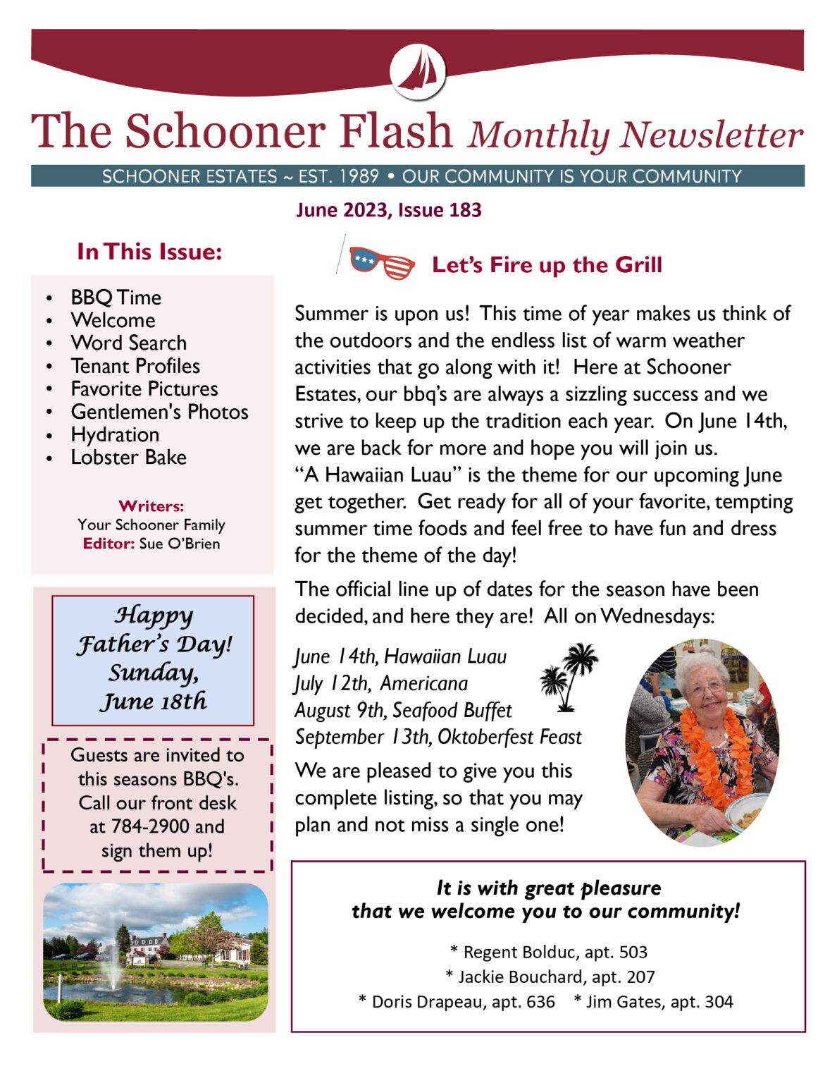 June 2023 Schooner Flash Newsletter - Schooner Estates — A MaineSail ...